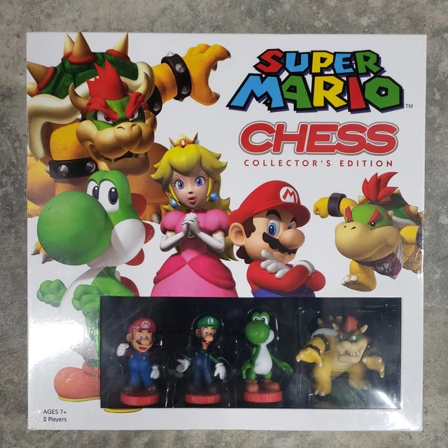 USAOPOLY SUPER MARIO Chess Collectors Edition Board Game £26.74 ...