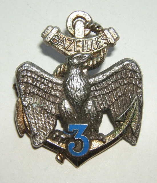 INSIGNE 3° REGIMENT D'INFANTERIE DE MARINE - Delsart EUR 5,00 - PicClick FR