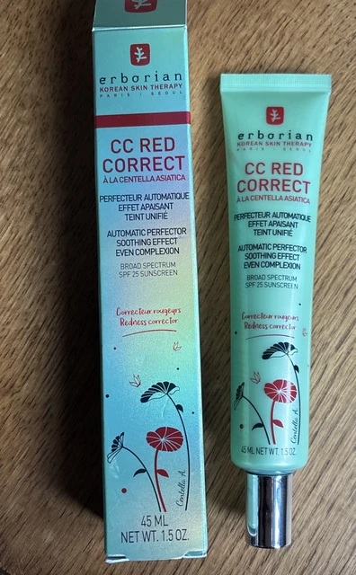 ERBORIAN CC RED Correct 45ml SPF 25, Redness & Dark Circle Cover £42.27 ...