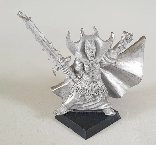 VINTAGE 1990S WARHAMMER Fantasy VAMPIRE COUNT VON CARSTEIN Undead Metal ...