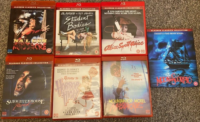 88 FILMS - Slasher Classics Collection Blu Ray Bundle #07/24/25/32/35 ...