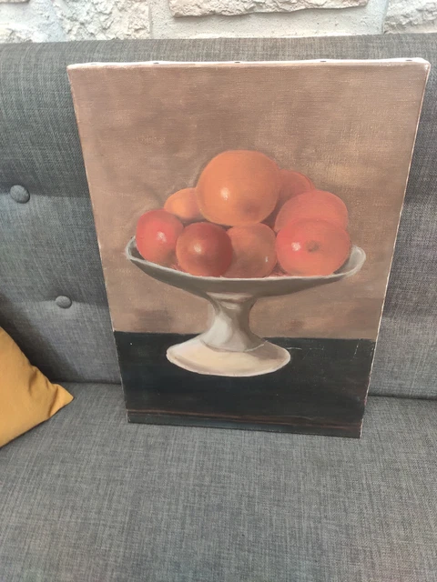 ANCIEN TABLEAU HUILE sur toile nature morte EUR 12,00 - PicClick FR