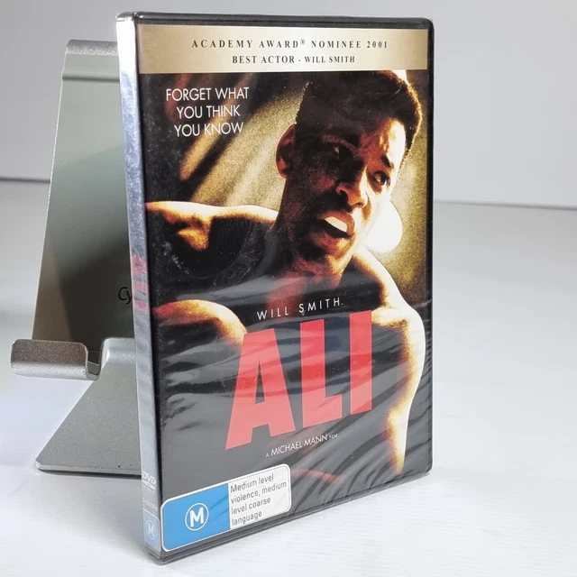 ALI DVD, 2001 Boxing Action Movie PAL Region 4 Life Story Will Smith $6 ...
