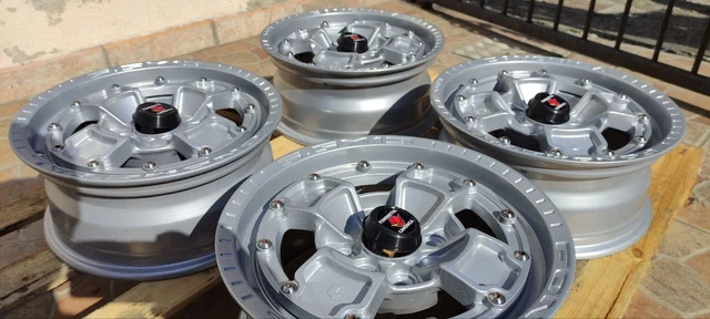 CERCHI CANONICA FONDMETAL 13X5,5 Fiat Abarth Autobianchi 850 A112 X1/9 ...