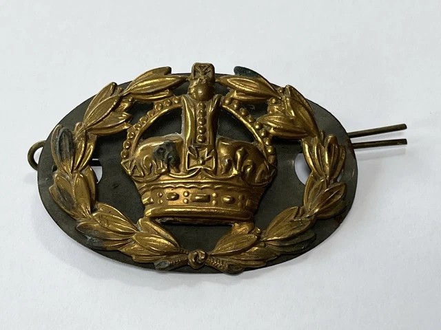 WW1 WW2 BRITISH Army Crown & Laurel Regimental Quartermaster Sergeant ...