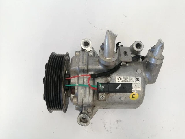 9810349980 COMPRESOR DEL aire acondicionado para PEUGEOT 208 1034628 ...