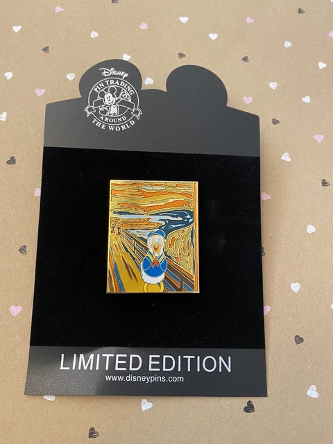 DISNEY STORE MASTERPIECE Donald As The Scream By Edvard Munch Le 250 ...