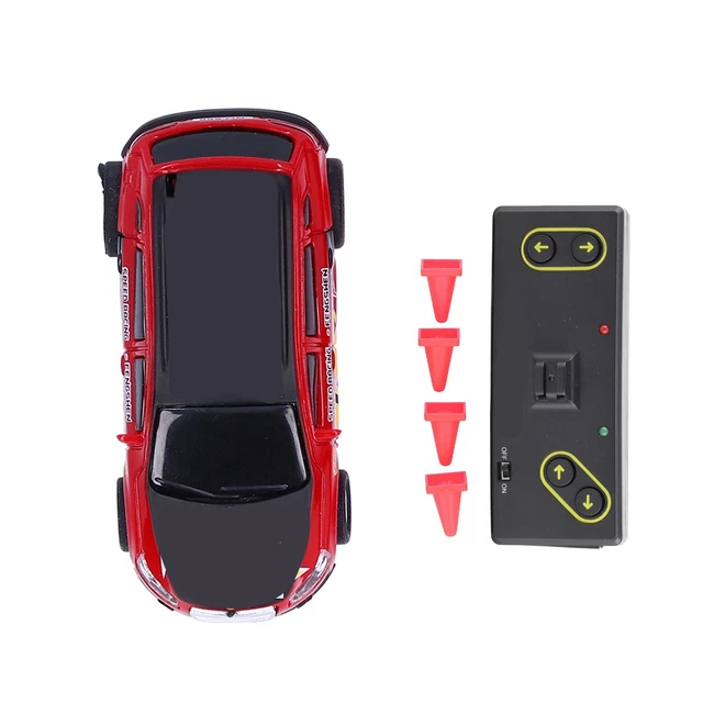PORTABLE MINI REMOTE Control Car Rechargeable 2.4G Electric Racing Car ...
