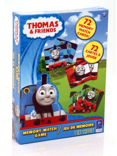 THOMAS & FRIENDS Memory Match Game ( Memo , Pairs , Pexeso Game ) £10. ...