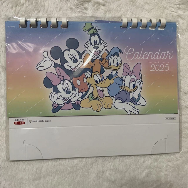 2025 DISNEY CALENDAR Dai-Ichi Life £52.37 - PicClick UK
