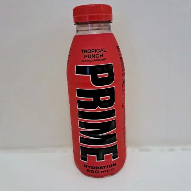 PRIME HYDRATION ENERGY Drink by Logan Paul & KSI - Tropical Punch 500ml ...