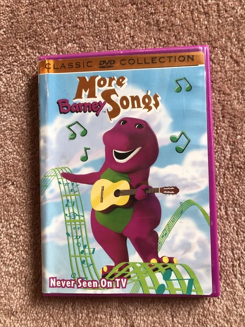 BARNEY: MORE BARNEY Songs (DVD, 1999) $1.35 - PicClick CA
