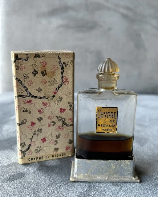FLACON DE PARFUM Ancien Chypre Rigaud Paris EUR 10,00 - PicClick FR