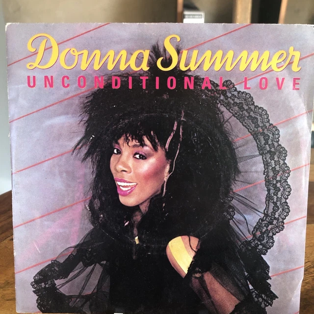 45 TOURS VINYLE Donna Summer Unconditional love EUR 5,00 - PicClick FR