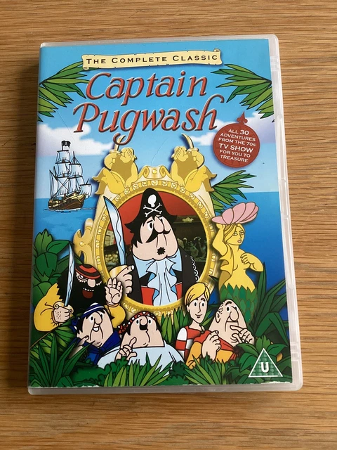 CAPTAIN PUGWASH DVD - All 30 Episodes - Released By HIT Entertainment ...