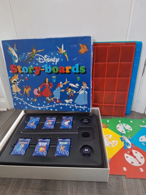 VINTAGE DISNEY STORY Boards Board Game 1991 100% Complete Paul Lamond ...