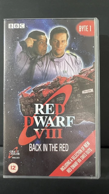 BBC RED DWARF VIII Back In The Red VHS Video 1999 Series 8 Comedy Sci ...