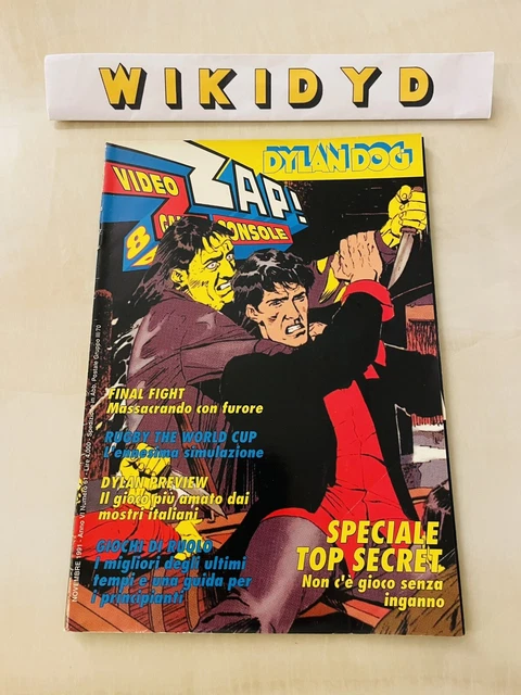 DYLAN DOG SU Rivista Zzap! Video Games Console EUR 299,99 - PicClick IT