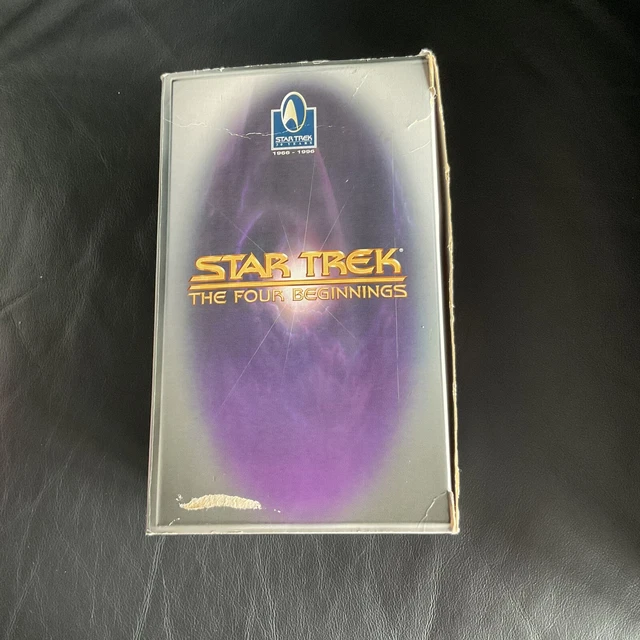 STAR TREK THE Four Beginnings VHS Video Box Set Collectors Item £24.00 - PicClick UK