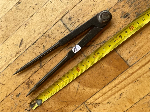 (N°269 OLD TOOL compass , OUTIL ANCIEN, COMPAS En Fer / VIEUX OUTILS ...