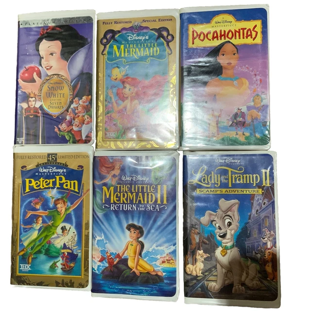 DISNEY VHS LOT £7.59 - PicClick UK