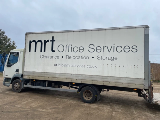 7.5 TONNE DAF Box Lorry With Tail Lift £1,020.00 - PicClick UK