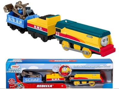 REBECCA TRAIN THOMAS & friends Trackmaster motorized train set track ...