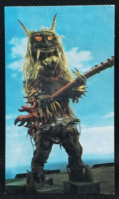 ONIBANBA ULTRA LARGE Monster Card Tokusatsu Kaiju #183 Vintage ...