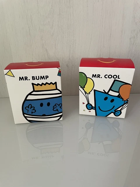 MCDONALDS HAPPY MEAL TOYS - MR BUMP AND MR COOL (2021) SOFT TOYS - MR ...