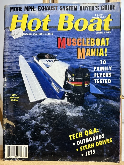 HOT BOAT VINTAGE Magazine April 1993 In Ok Condition £6.20 - PicClick UK