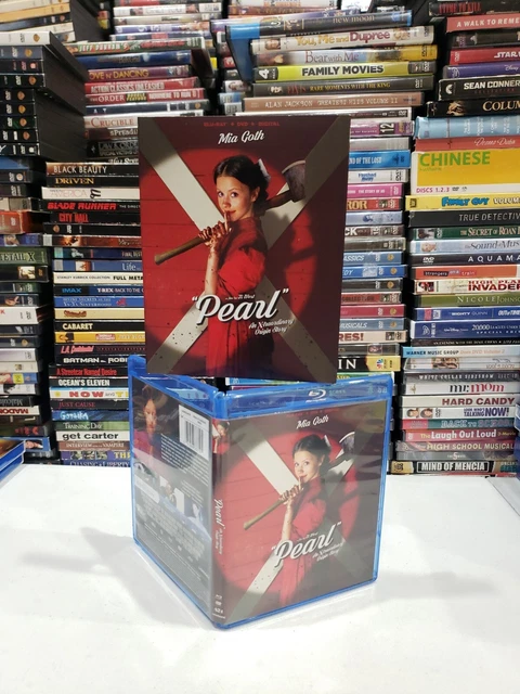 PEARL (2022) MIA GOTH (BLU-RAY + DVD 📀 NO DIGITAL, SLIPCOVER IS NOT PERFECT / EUR 17,48 ...
