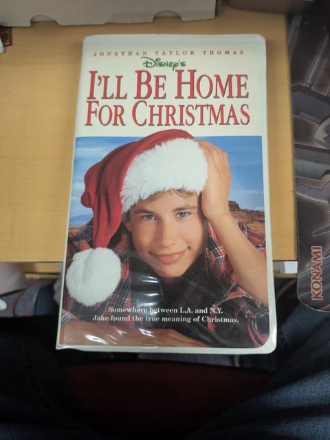 VINTAGE ILL BE Home For Christmas Disneys Clamshell VHS 1999 Jonathan Taylor £1.79 - PicClick UK