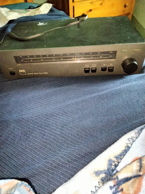 VINTAGE NAD MODEL 4020A Stereo AM/FM Tuner, works well £0.01 - PicClick UK