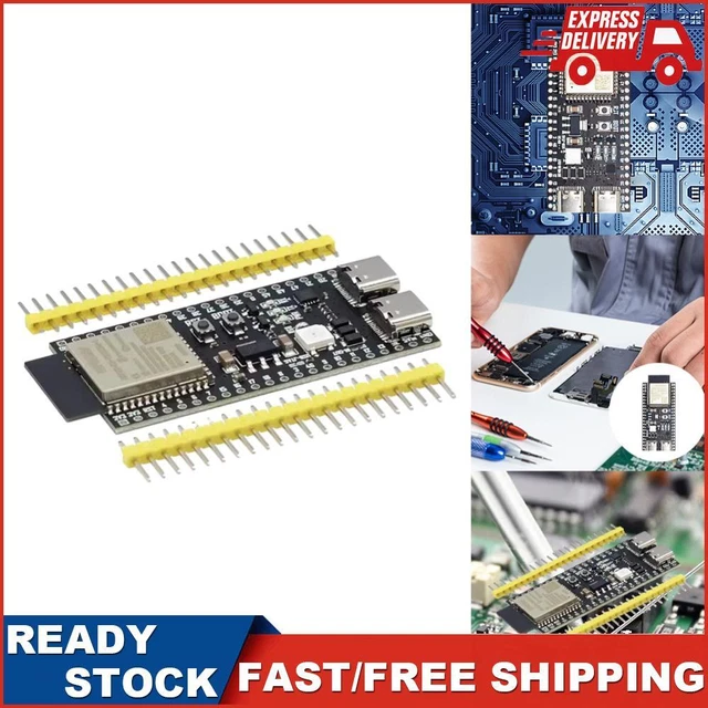 ESP32/ ESP32-S3/ESP32-C3 DEVELOPMENT Board Dual Type-C (N16R8 Not Welded) £7.08 - PicClick UK
