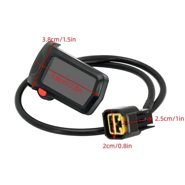 FOR SUR-RON LIGHT Bee X Electric Bike Odometer Hour Meter Timer Digital ...
