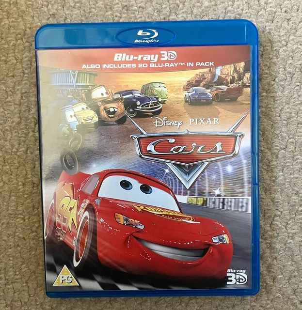 CARS (BLU-RAY 3D + Blu-ray) [Region Free] Disney Pixar 2006 Lightning ...