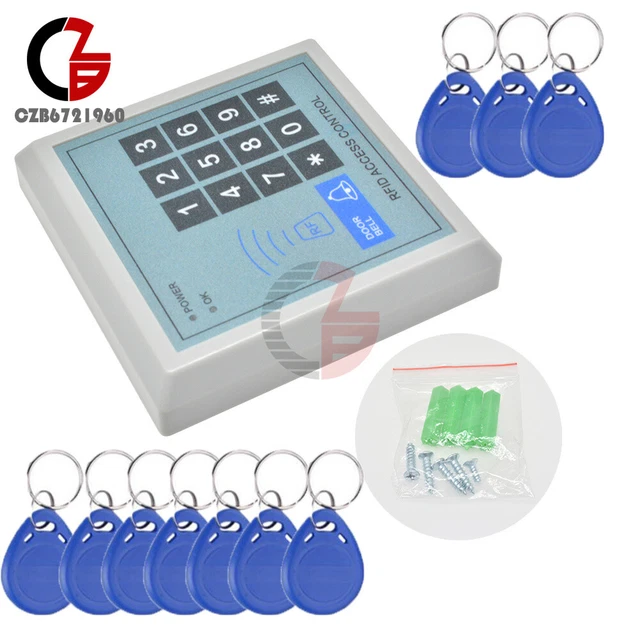 SECURITY RFID PROXIMITY Entry Door Lock Access Control System 500 User ...
