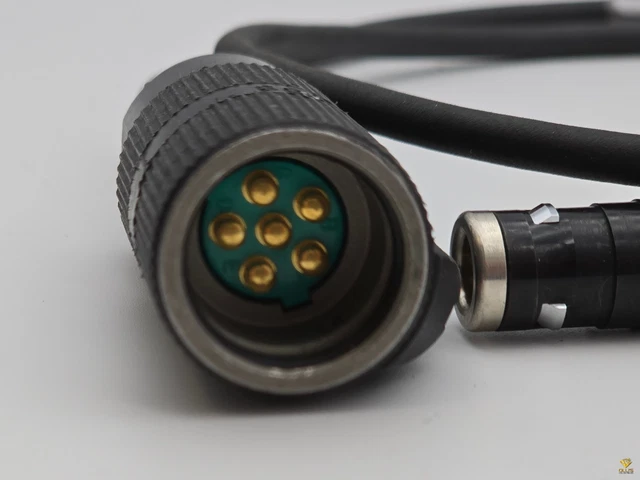 INVISIO CABLE HARRIS Falcon PRC 154 NEXUS Headset Radio Adapter ODU/P3 ...