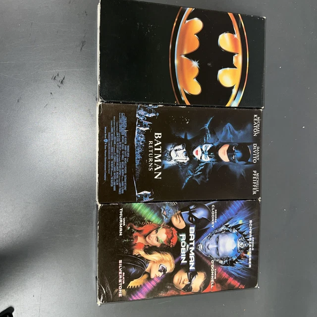 BATMAN VHS LOT £10.72 - PicClick UK