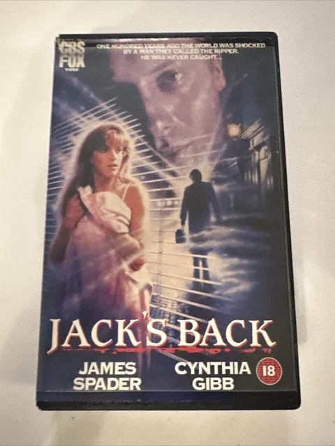 JACK'S BACK VHS Video PAL CBS BIG BOX ECX RENTAL (Ritz) James Spader £7 ...