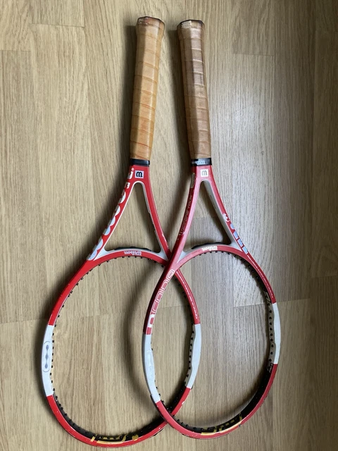 WILSON NCODE SIX-ONE Tour 90 Federer Tennis Racquet £51.68 - PicClick UK