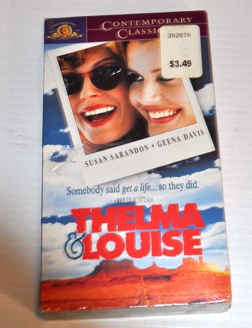 THELMA & LOUISE MGM VHS Sealed Susan Sarandon/Geena Davis 1991 £8.09 ...