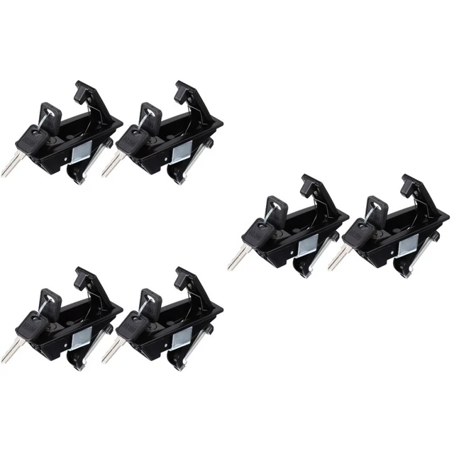 SET OF 3 Cabinet Door Latch Jewellery Box Catches Latches Flush Lever £ ...