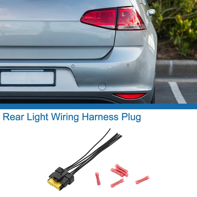 REAR LIGHT WIRING Harness Plug for Renault Clio MK3 Black 1 Set $16.49 ...
