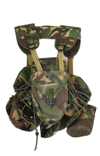 DUTCH MILITARY DPM Camo Tactical Load Bearing Vest Size Medium $95.00 ...