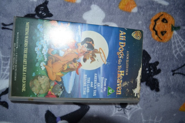 WARNER BROS ALL Dogs Go To Heaven Vhs £2.00 - PicClick UK