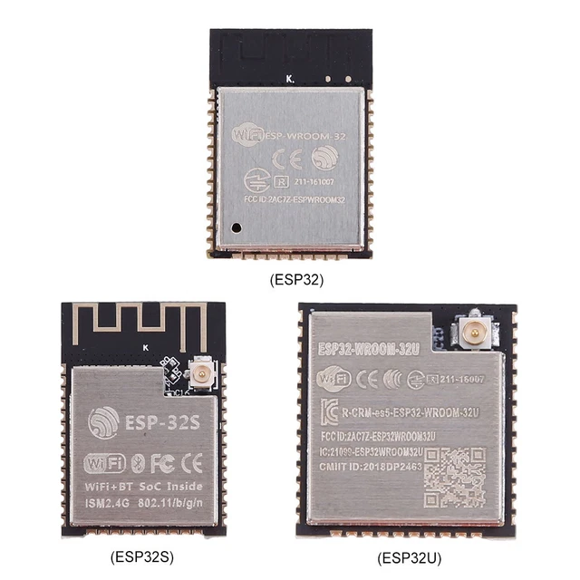 ESP32/ESP32S/ESP32U MODULE 150 Mbps ESP-WROOM-32 Dual-core CPU WiFi ...
