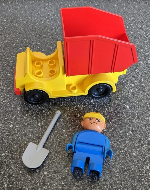 LEGO DUPLO 2634 Tip Truck, Kipper, Vintage, Rarität, TOP Zustand EUR 18 ...