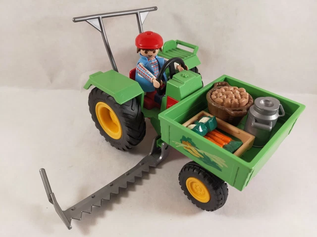 SYMPA MARAÎCHER/TRACTEUR 3074 Playmobil ( ferme , légume , marché ...