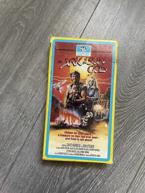 THE ARK OF the Sun God VHS David Warbeck John Steiner Susie Sudlow ...
